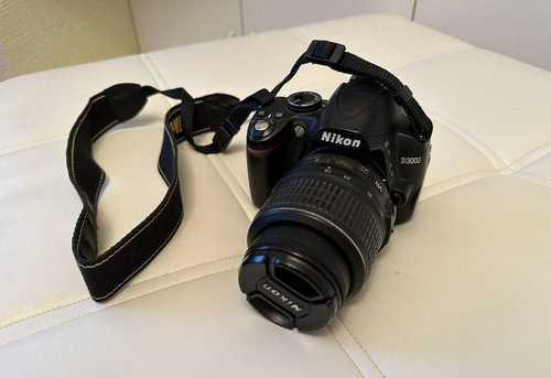 Зеркальный фотоаппарат nikon D3000