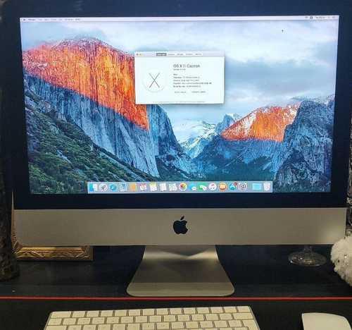 Моноблок iMac 2015 Retina 4K 3.1GHz i5, 8GB RAM