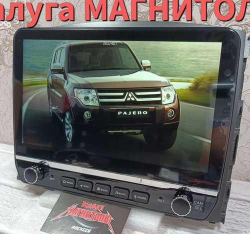 Магнитола Mitsubishi Pajero 4 android 4/64 Гб нова