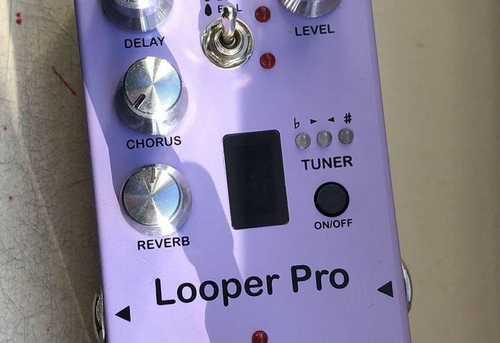 Гитарная педаль Rowin looper(reverb/delay/chorus)