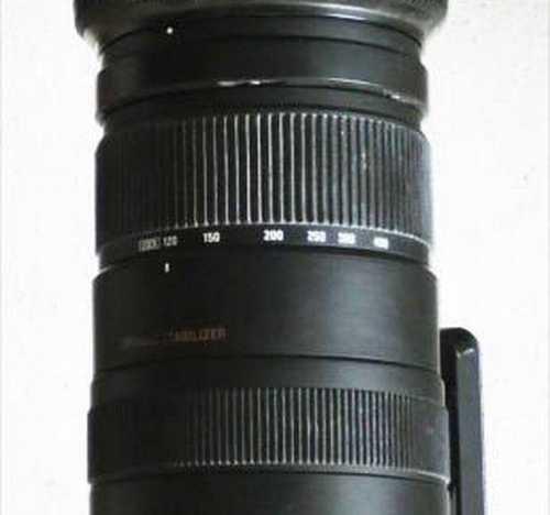 Продам объектив для canon sigma 120-400 4,5 5,6 AP