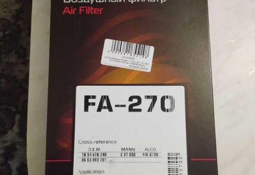 Воздушный фильтр рено FA-270
