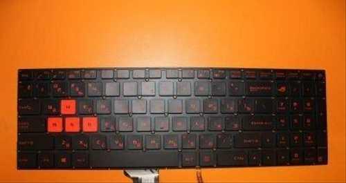 Клавиатура для ноутбука Asus GL502 оранж подсветка