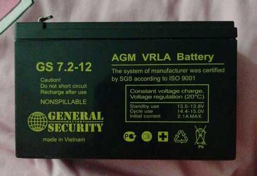 Аккумулятор AGM vrla Battery