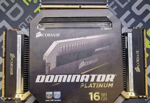 Corsair dominator platinum DDR3 - 4x 4гб 1866мгц