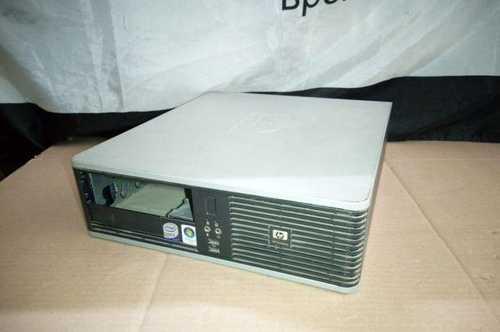 Корпус HP dc5800 slim серебристый