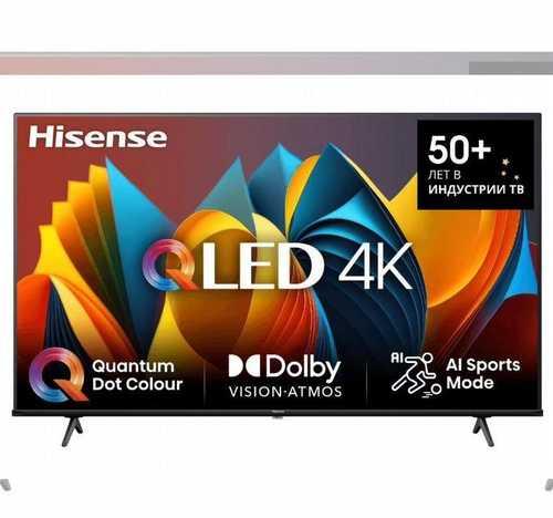 Новый Hisense 65E7NQ.4K.vidaa. Чек. Гарантия