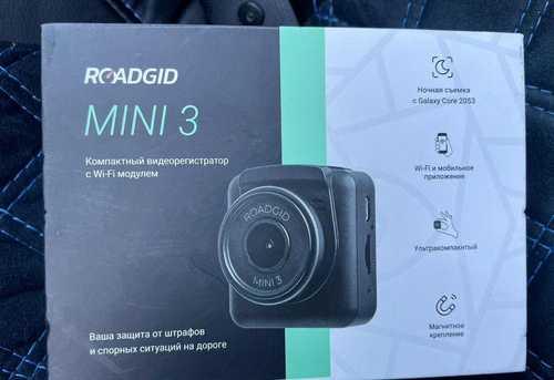 Видеорегистратор Roadgid Mini 3 GPS Wi-Fi