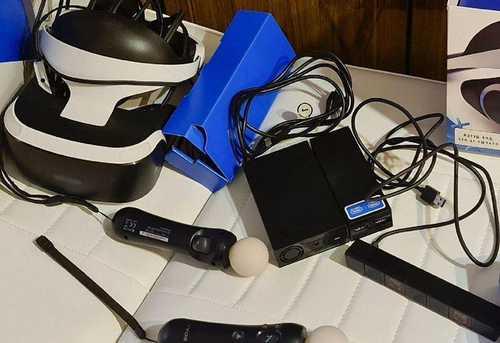 Расширенный набор ps VR виртуальная реальность PS4