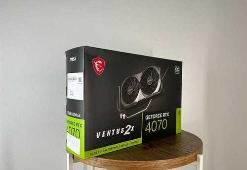 Rtx 4070 12gb MSI / Новая