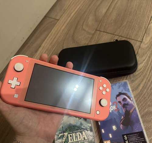 Портативная игровая приставка nintendo switch lite