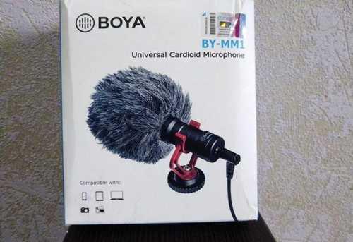 Boya by-mm1 проводной микрофон