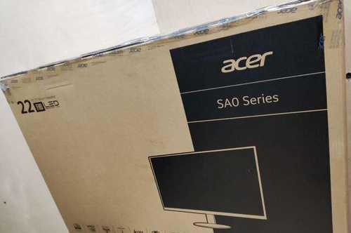 Новый монитор Acer 21.5 ips 75Гц