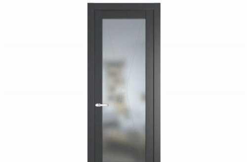 Дверь межкоматная со стеклом (модель 1.1.2PM)