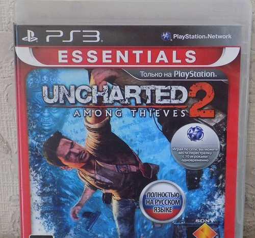 Диски с игрой для Sony Playstation 3 Uncharted 2