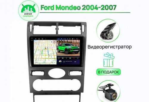 Магнитола 4.32 Ford Mondeo 2000-2007 часы Андроид