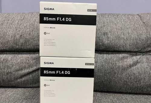 Sigma 85mm F1.4 DG For Canon (Новый)