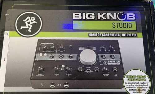 Big knob studio звуковая карта