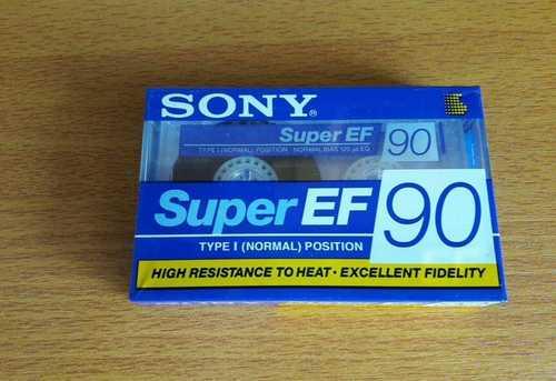 Аудиокассета sony super EF