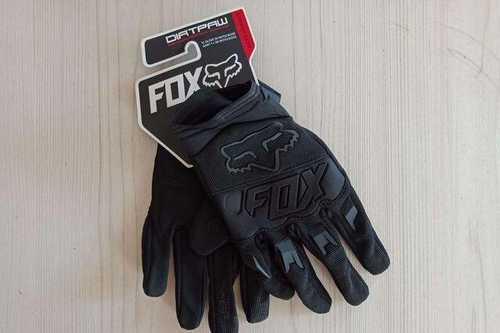 Перчатки Fox Dirtpaw черные/черные
