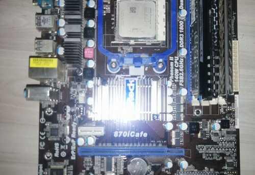 Amd phenom ii x4 965+msi 870icafe+14gb DDR3