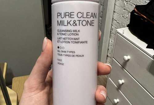 Pure clean milk & tone/очищающее молочко И тоник