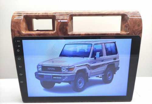 Магнитола Toyota land Cruiser 70 Android