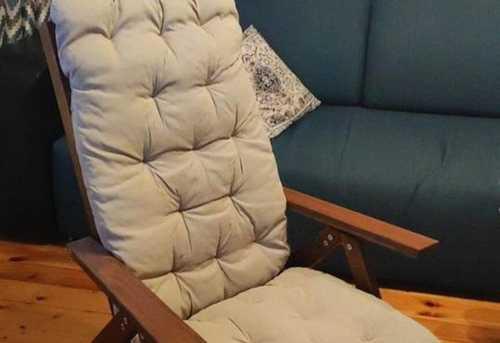 Кресло раскладное деревянное икеа