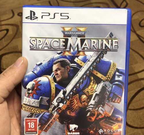 Warhammer 40000 space marine 2 ps5 диск