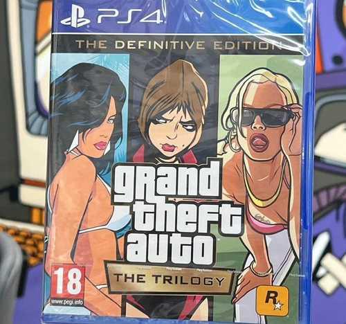 Игра Grand Theft Auto: The Trilogy. The Definitive