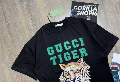 Футболка мужская Gucci tiger новая