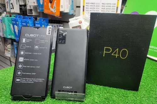 Новые Cubot P40 4/128gb Black/Blue