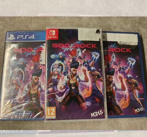 Игра God of Rock PlayStation 4 / 5 Nintendo