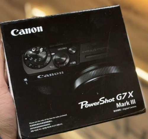 Canon G7X Mark 3 новый в наличии