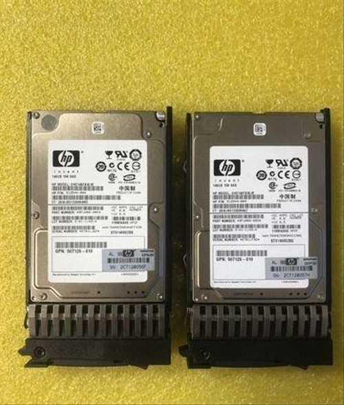 Жесткий диск HP 146GB 6G 10K SAS 2.5 P№ 512544-004