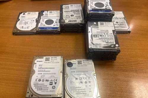 Жесткие диски 160-750gb 2.5дюйма