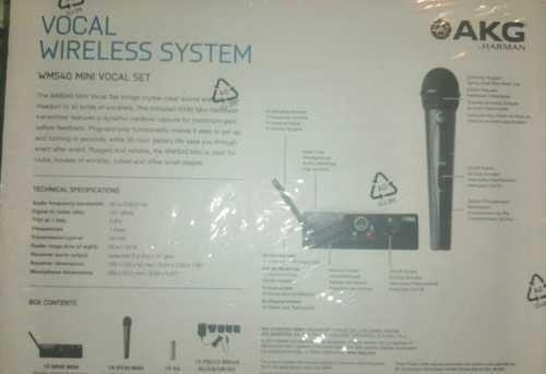 Продам микрофон AKG новый, в упаковке.Цена 8500