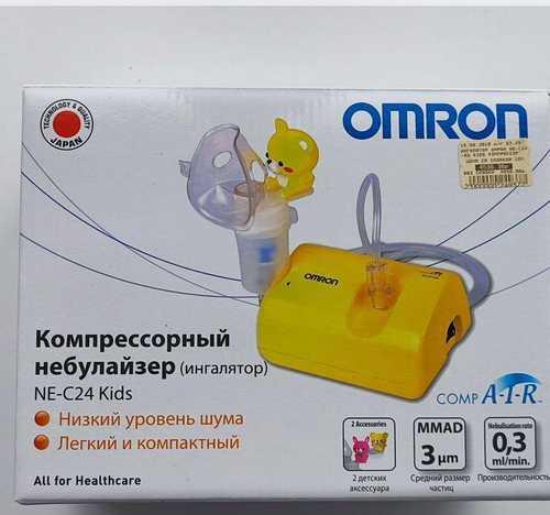 Компрессорный небулайзер ингалятор детский Omron