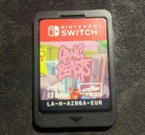 Gang beasts nintendo switch игра