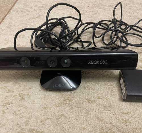 Kinect для xbox 360 с блоком для пк