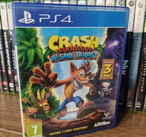 Crash bandicoot n sane trilogy ps4