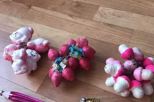 Елочные игрушки СССР