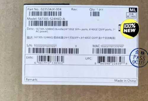 Коммутатор Huawei S6730S-S24X6Q-A (c бп)