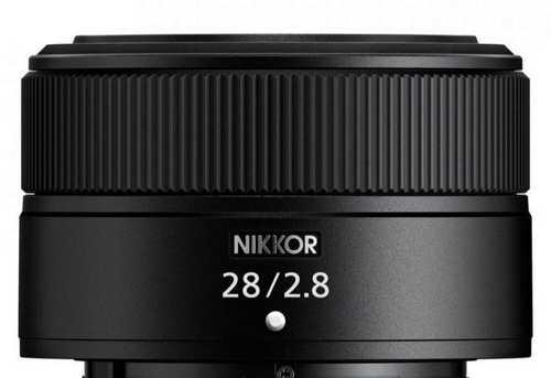 Nikon nikkor Z 28mm f/2.8 Новый