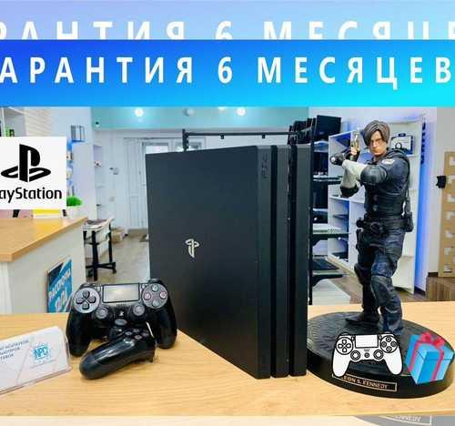 Игровая консоль Sony PS4 Pro 1TB / 2 гемпада