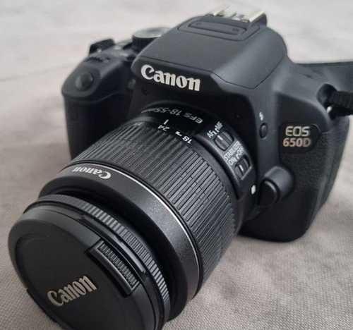 Фотоаппарат canon eos 650d