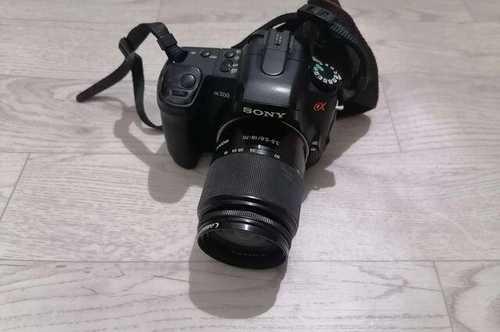 Зеркальный фотоаппарат Sony a300 kit
