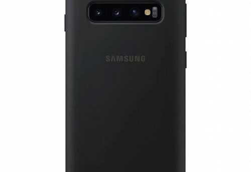 Оригинал Silicone Cover для Samsung S10 Black