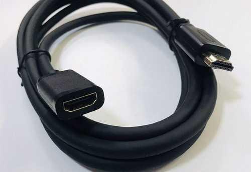 Удлинитель H206 hdmi (M) - hdmi (F), 2,0 м, 4K