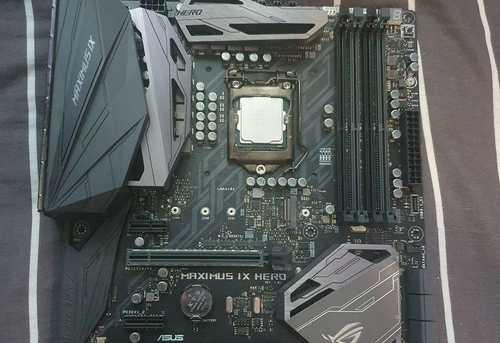 Asus Maximus IX Hero + i7-7700k